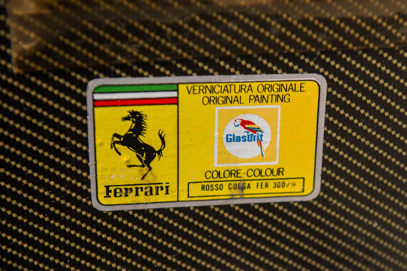 Exot unter Exoten: Ferrari F40 von Nigel Mansell