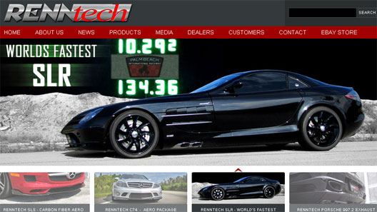 Mercedes SLR McLaren von Renntech: Neuer Rekord