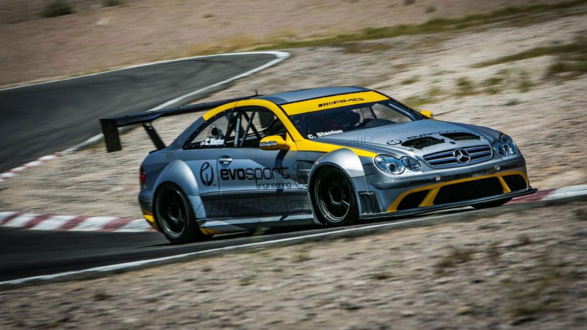 Mercedes C63 AMG Black Series als Rennwagen