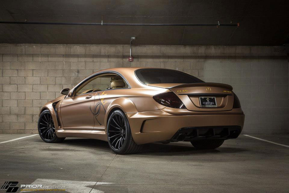 Galerie: Mercedes CL 65 AMG Prior Design Forgiato Wheels 2012