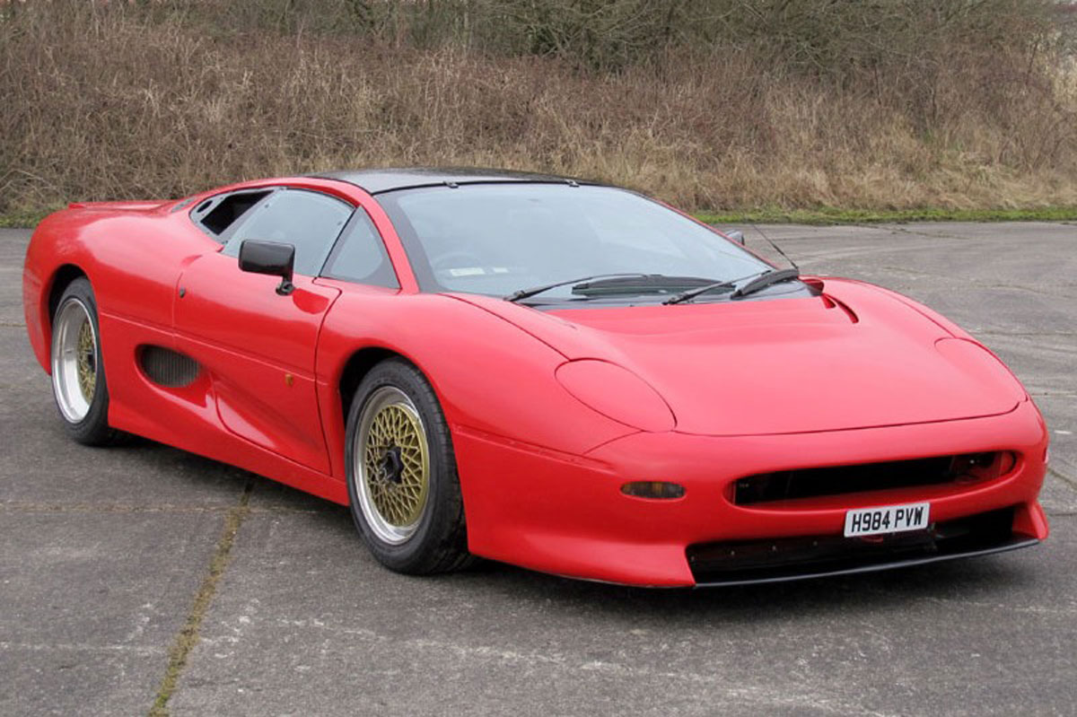 Jaguar XJ220 V12 - mit Vorher/Nachher Fotos - Modifizierte Modelle und ...