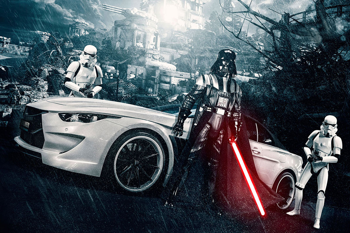 Das Imperium schlägt zurück: Vilner Stormtrooper auf Basis BMW 6er