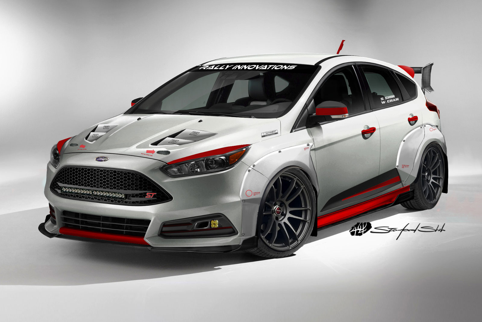 Ford Focus ST: Rally-Look für die SEMA