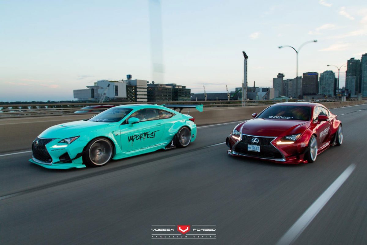 Lexus RC-F: Rocket Bunny trifft auf Vossen Wheels