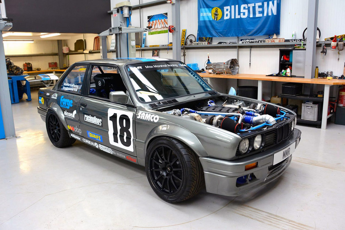 Engine-Swap: BMW E30 mit Biturbo-M60 V8